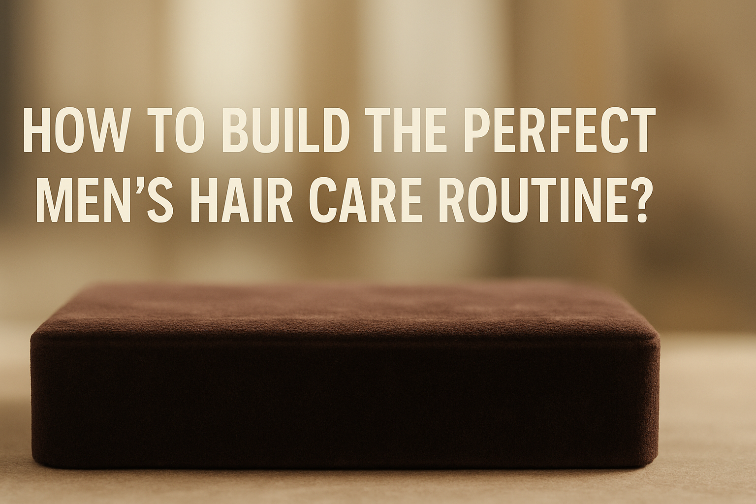 How To Build The Perfect Men’s Hair Care Routine? – David Darko